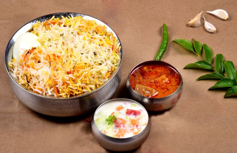 Pui Biryani Pui Biryani Nou Stock Photo - Imagine din indian ...