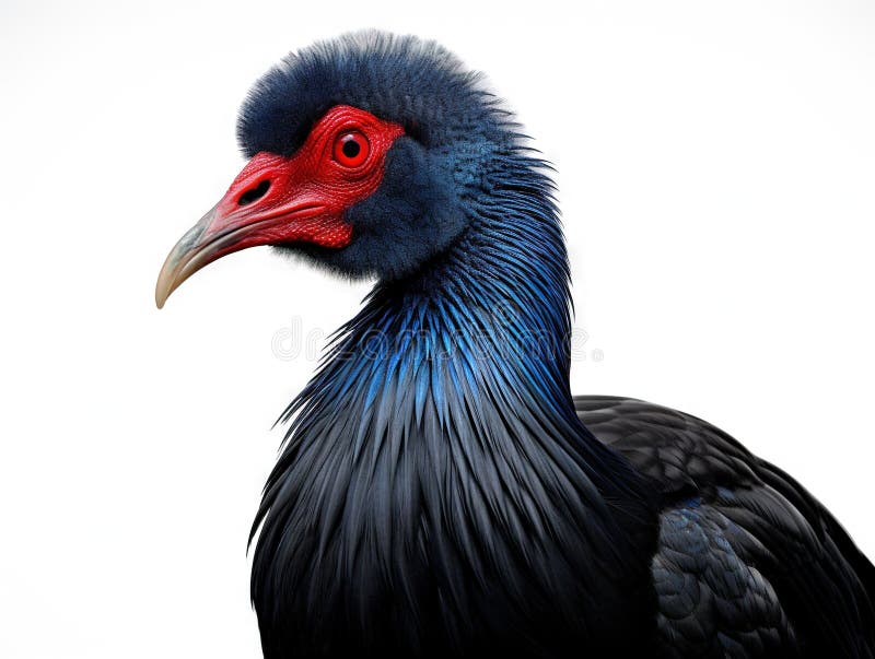 Ai Generated Illustration Wildlife Concept of the Pukeko Stock ...