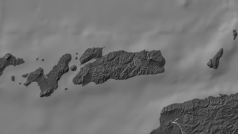 Pulau Alor. Indonesia. Bilevel Stock Illustration - Illustration of ...