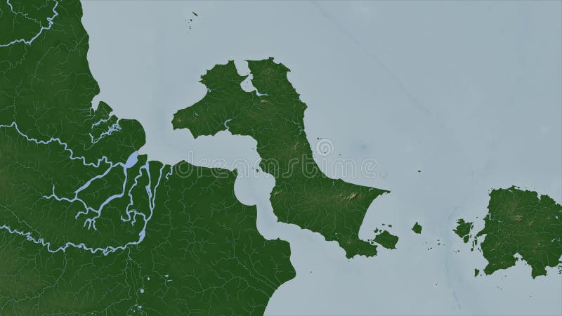 Pulau Bangka. Indonesia. Physical Stock Illustration - Illustration of ...