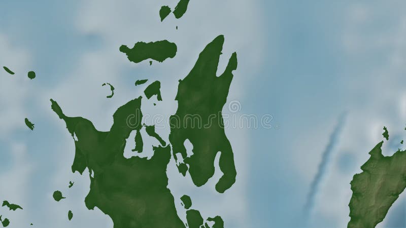 Pulau Dullah. Indonesia. Physical Stock Illustration - Illustration of ...