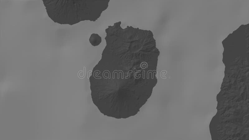 Pulau Tidore. Indonesia. Bilevel Stock Illustration - Illustration of ...