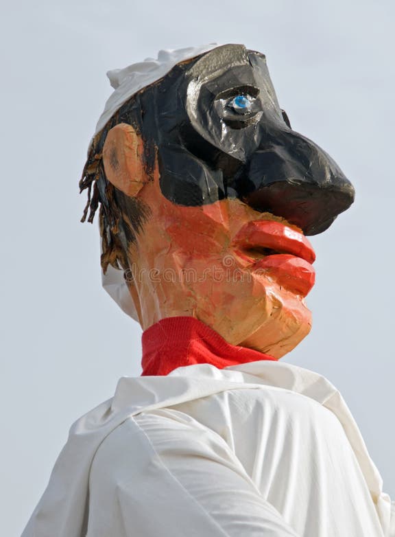 Pulcinella stock photo. Image of puppet, symbol, comedia - 26664974