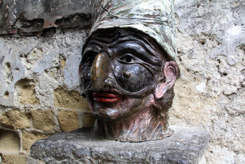 Pulcinella stock image. Image of pulcinella, character - 51809063