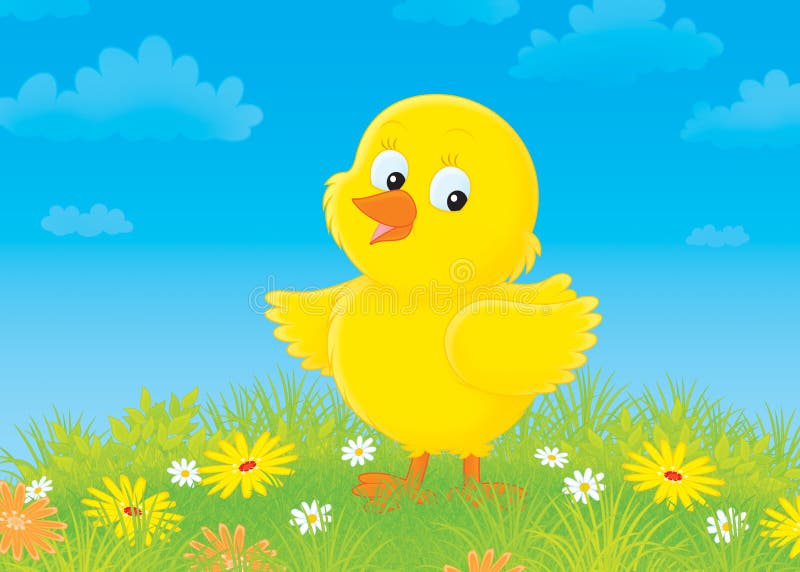 Pulcino illustrazione di stock. Illustrazione di nestling - 28160736