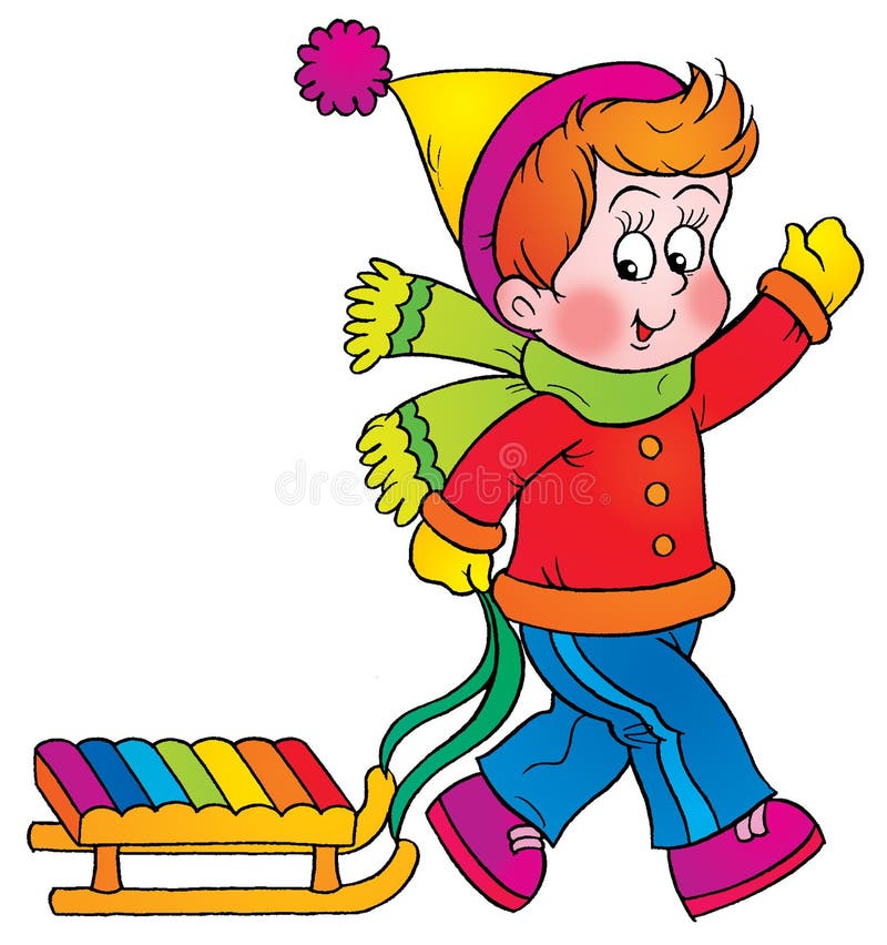 Pulka. Tecknad film vektor illustrationer. Illustration av objekt ...