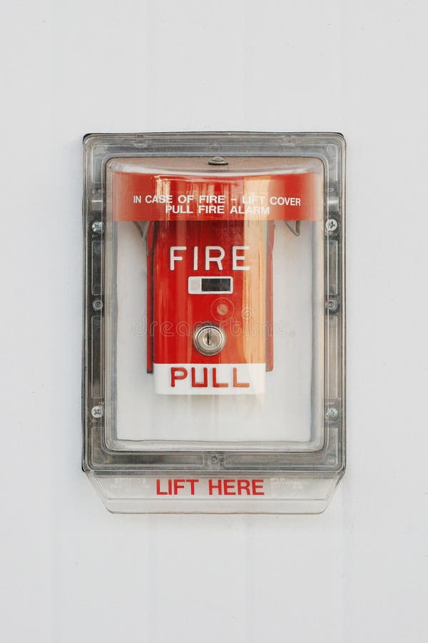 Pull in Case of Fire stock image. Image of fire, siren - 1512717