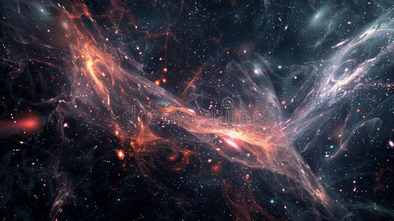 The Pull of Gravity Creates Tension within the Dark Matter Web Giving ...