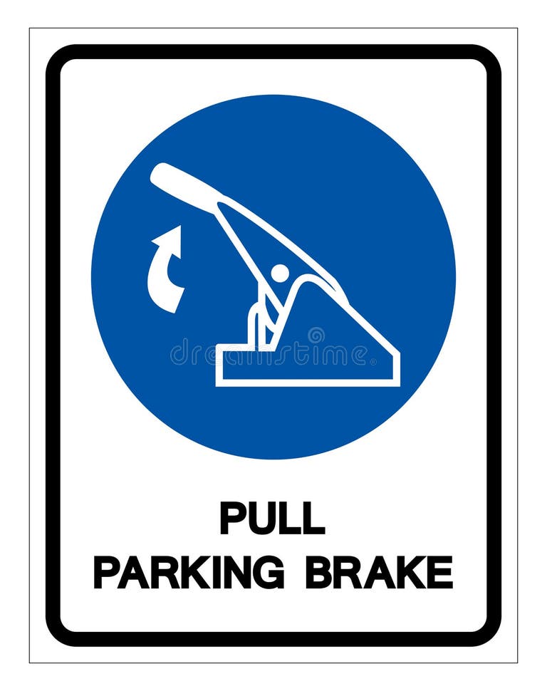 Parking Brake Symbol Stock Illustrations – 847 Parking Brake Symbol ...