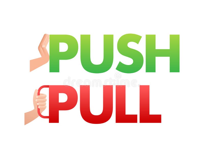 Push Pull Icon Stock Illustrations – 886 Push Pull Icon Stock ...