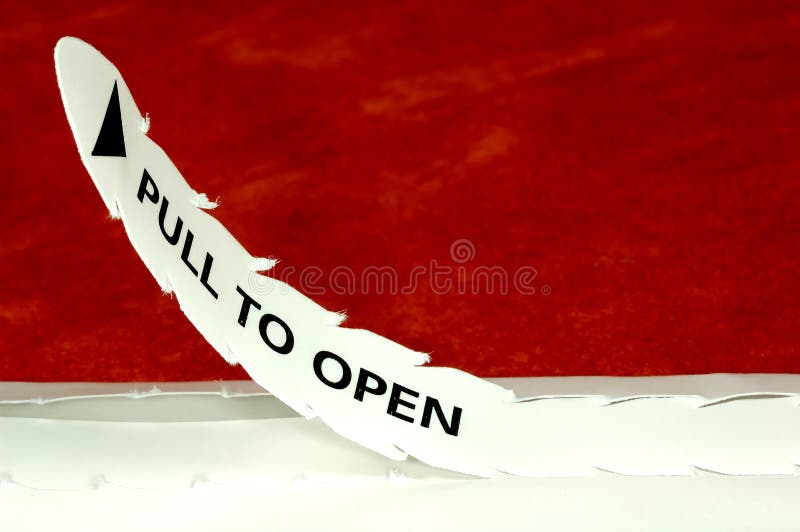 Pull To Open stock image. Image of envelope, mail, folder - 292037