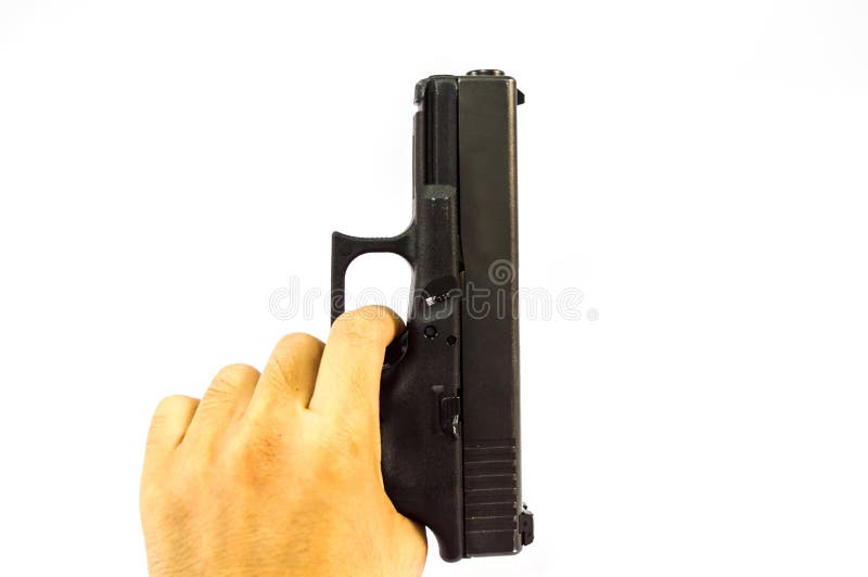 Pull the trigger stock photo. Image of killing, hand - 62349540