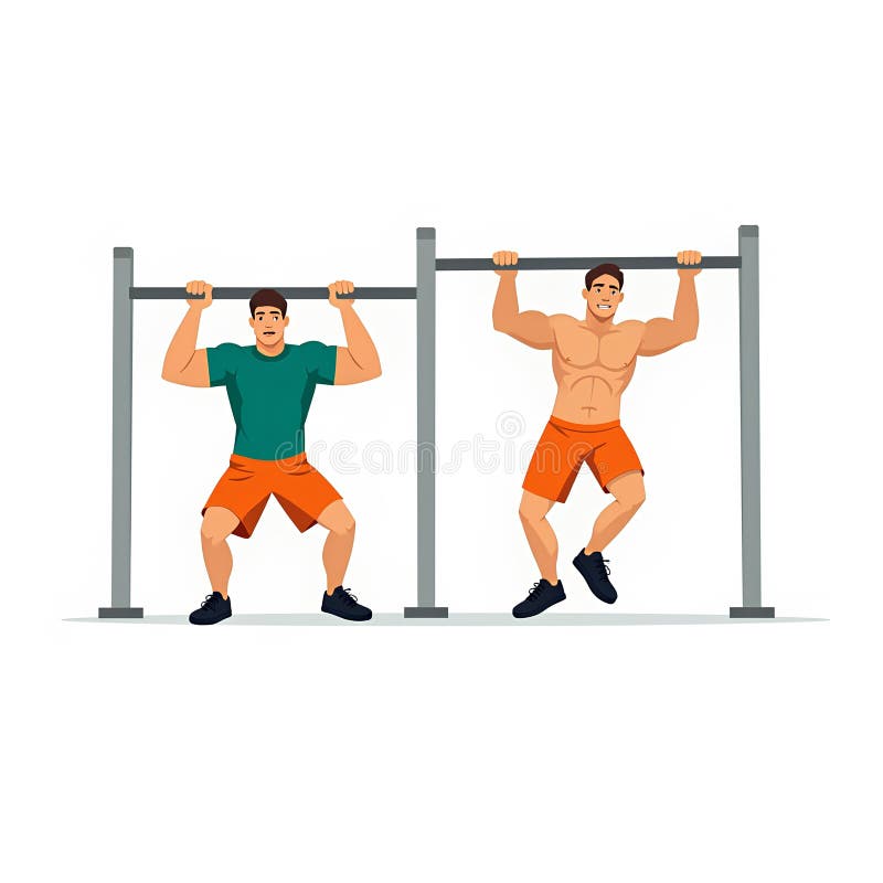 Pull Ups Exercise Stock Illustrations – 498 Pull Ups Exercise Stock Illustrations, Vectors ...