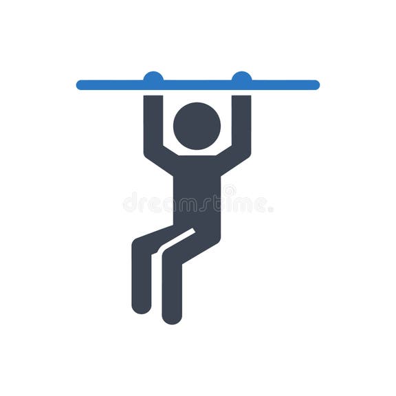 Pull-Up Icon stock vector. Illustration of icon, pullup - 374474383