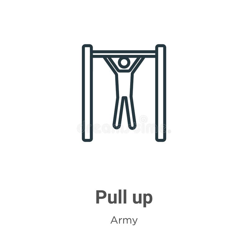 Pull Up Icon in Filled, Thin Line, Outline and Stroke Style. Vector ...