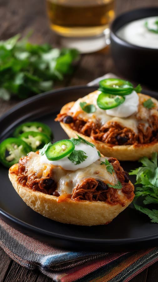 Pork Tostada Appetizers Stock Photos - Free & Royalty-Free Stock Photos ...