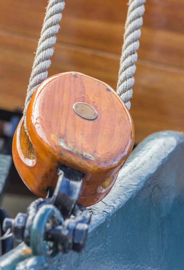 Pulley stock photo. Image of netherlands, block, nautical - 29242836