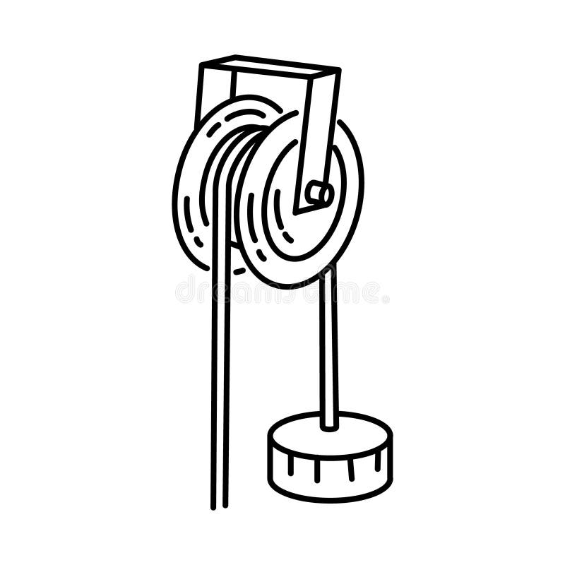 Compound Pulley Clipart