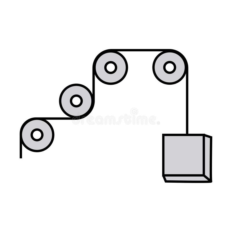 Pulley Icon Logo Vector Design, this Vector Image Can Be Used To Create ...