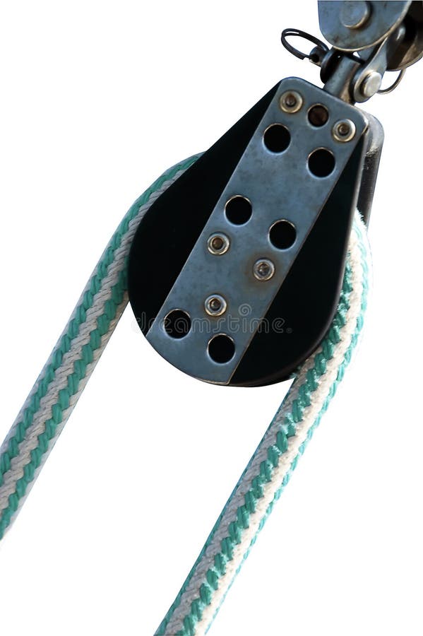 Pulley stock image. Image of iron, erect, brown, engineering - 138337