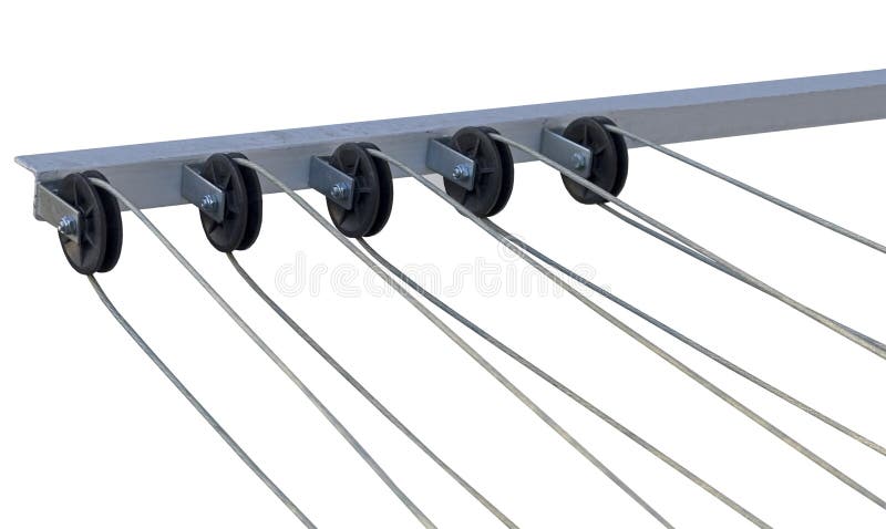 Metal Clothesline Wheel Pulley Stock Photos - Free & Royalty-Free Stock ...
