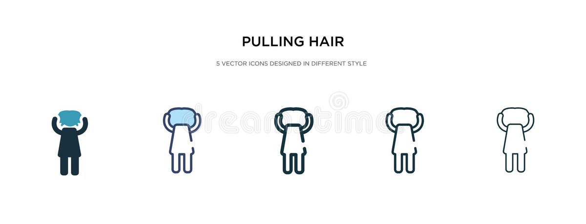 Pulling Hair Icon Stock Illustrations – 77 Pulling Hair Icon Stock ...