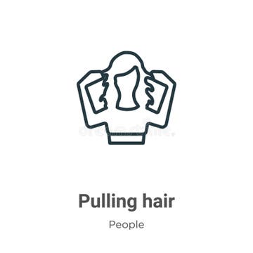 Pulling Hair Icon Stock Illustrations – 75 Pulling Hair Icon Stock ...