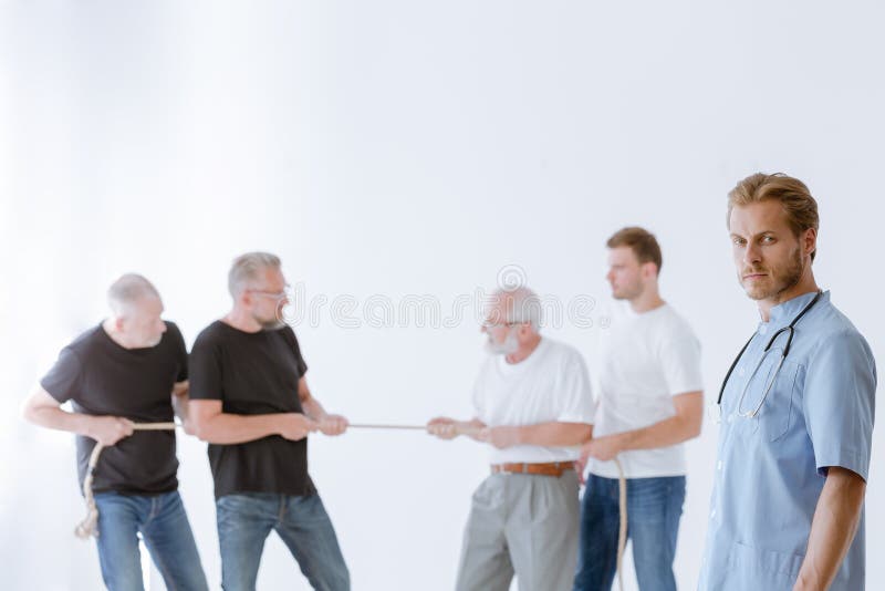 Pulling the rope stock image. Image of strong, group - 157117969