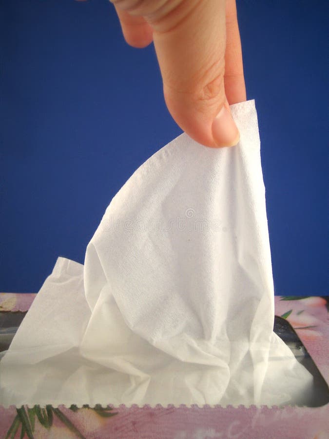 Pulling tissue stock photo. Image of beauty, tissue, kleenex - 314796