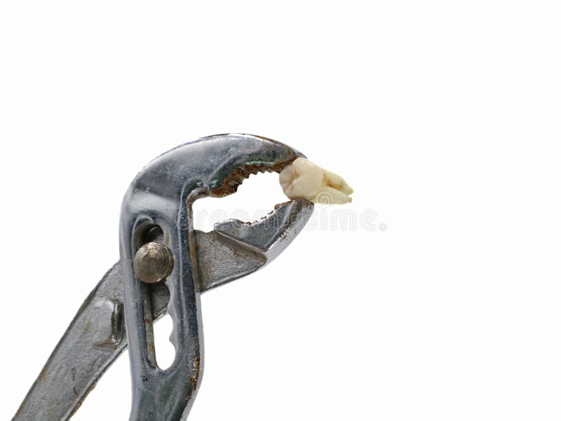 Rusty Tooth Pliers stock photo. Image of dentist, isolated - 15181638