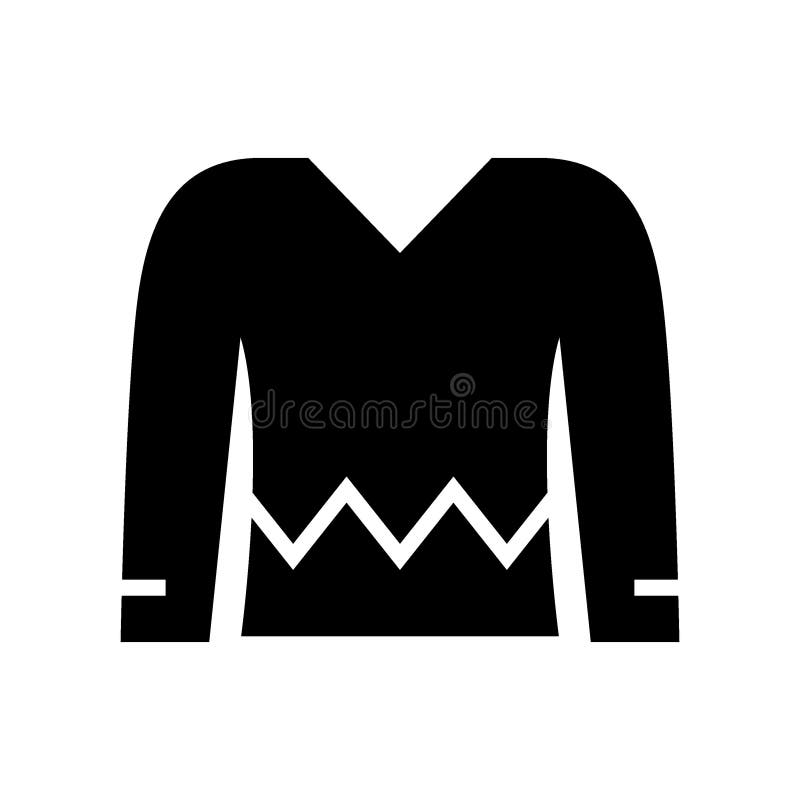 Pullover Icon, Simple Style Stock Vector - Illustration of collar, icon ...