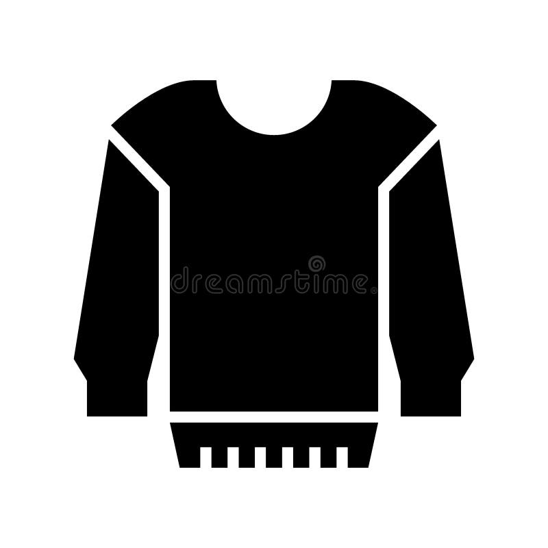 Pullover Symbol Oder Logo Isoliert Zeichen Symbol Vektor Illustration ...