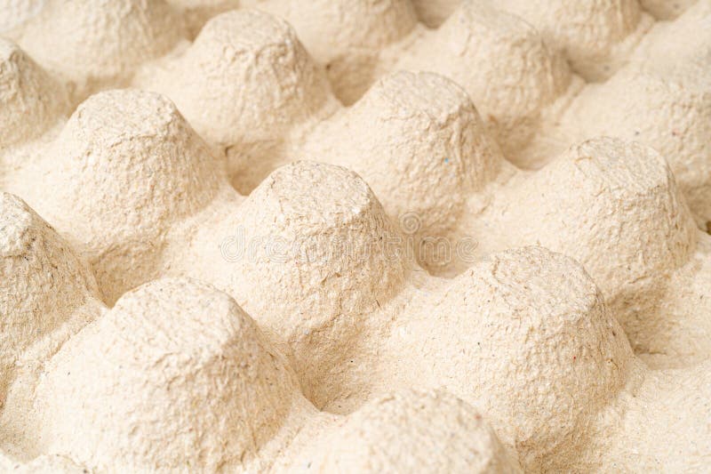 Empty cardboard egg carton stock image. Image of empty - 257177123