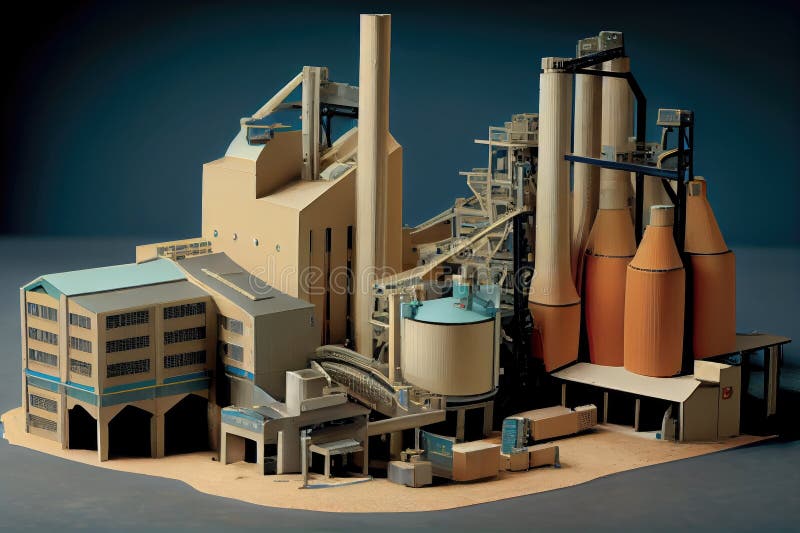 Pulp and Paper Factory, with Huge Machines and Conveyors Producing High ... Pulp and Paper Factory, with Huge Machines and Conveyors Producing High ...