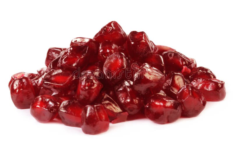 Pulpas rojas de la granada foto de archivo. Imagen de dieta - 22521772