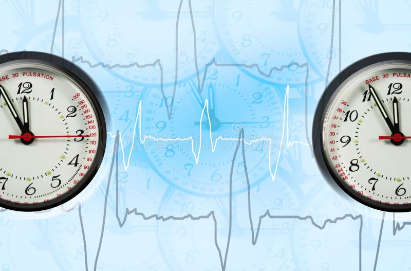 Puls clock stock image. Image of reflection, hands, rapid - 7121657