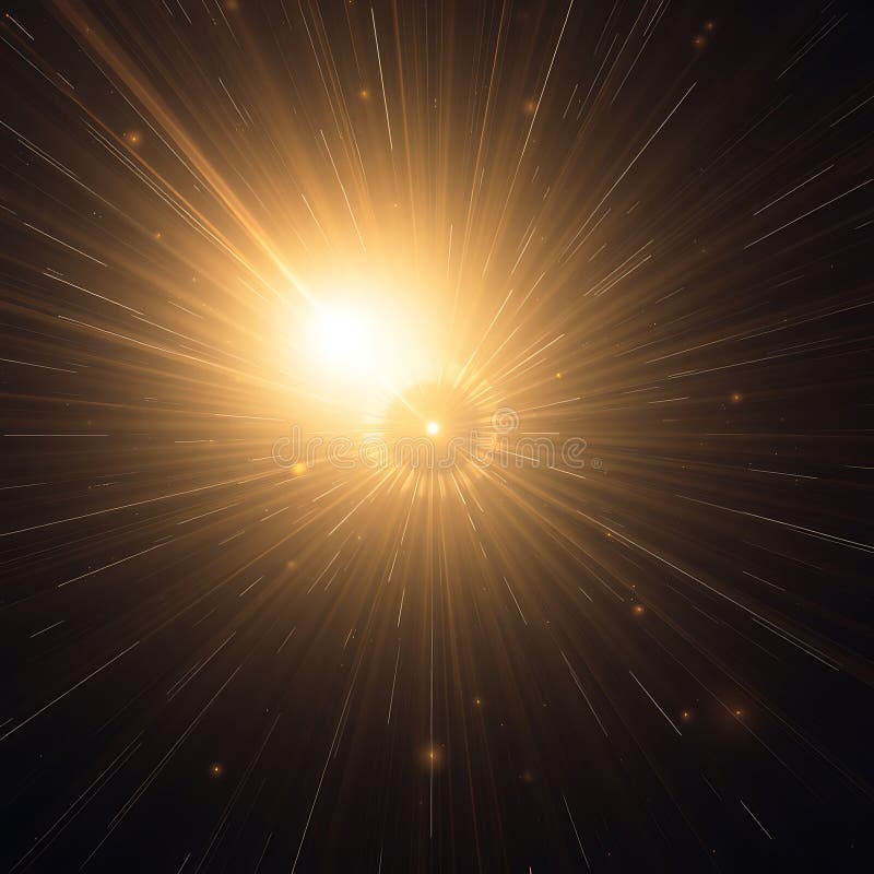 A Pulsar Emitting Beams of Light from Its Spinning Core Stock ...