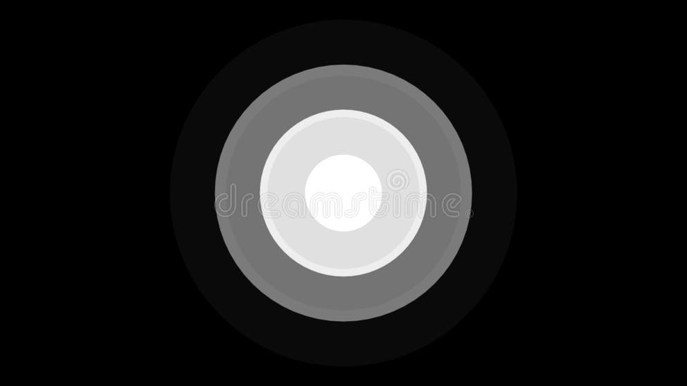 Pulsating Concentric White Circles. Modern Luminous Preloader. Abstract ... Pulsating Concentric White Circles. Modern Luminous Preloader. Abstract ...