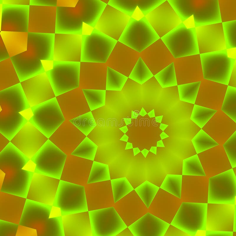 Pulsating Pattern of Circles and Rings on Colored Background. Design ...