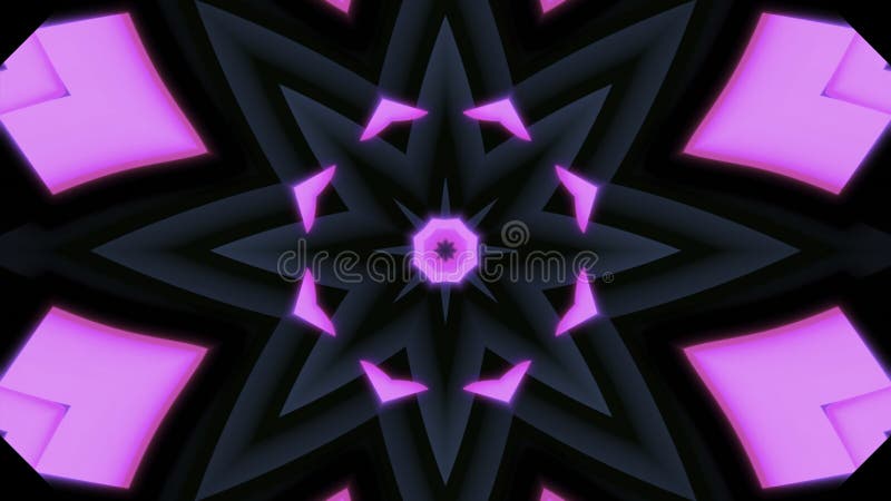 Pulsating Pattern with Psychedelic Effect. Design. Floral Pattern with ...