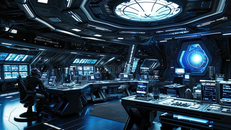 The Pulsating Warp Core stock illustration. Illustration of power ...