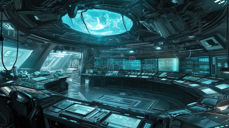 The Pulsating Warp Core stock illustration. Illustration of warp ...