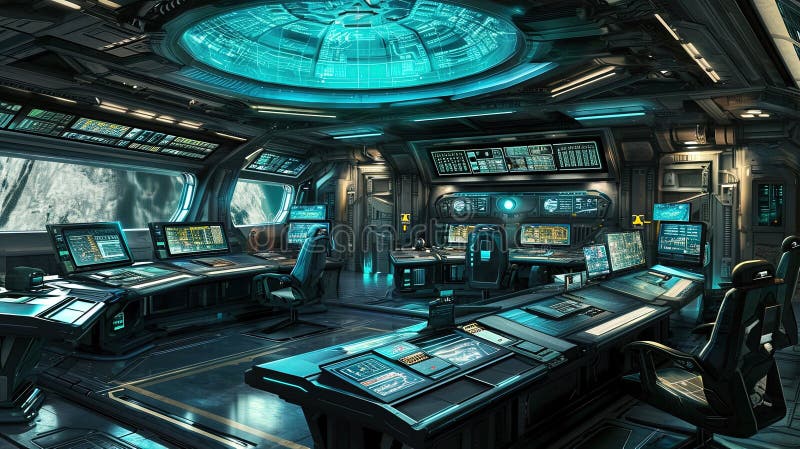 The Pulsating Warp Core stock illustration. Illustration of core ...