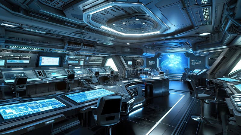 The Pulsating Warp Core stock illustration. Illustration of computer ...