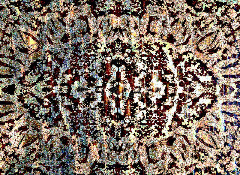 Pulsation of the Star in the Eastern Pattern Stock Photo - Image of ...