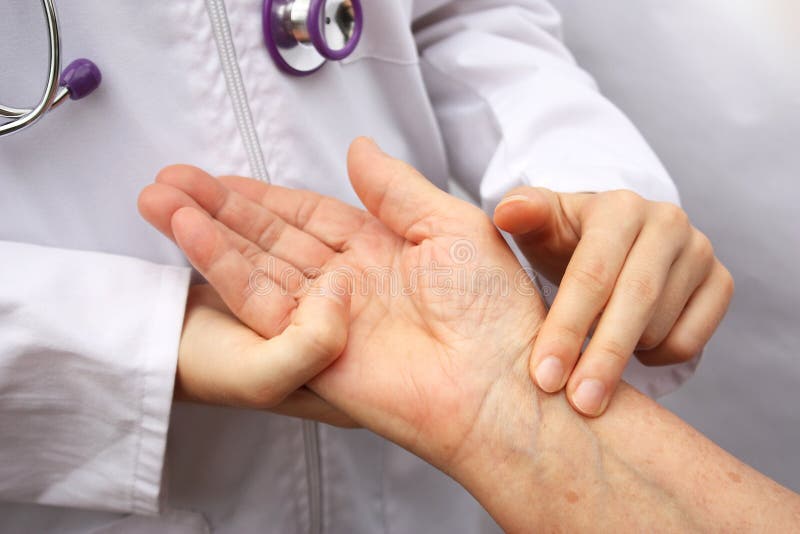 Pulse stock image. Image of helping, doctor, occupation - 15021909