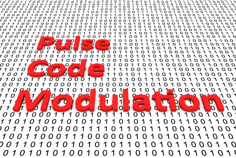 Pulse code modulation stock illustration. Illustration of analog - 86003962