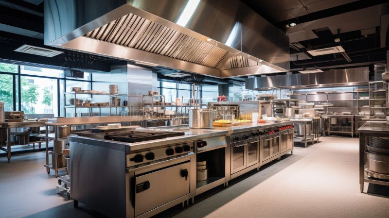 High Volume Commercial Kitchen Stock Illustrations – 86 High Volume ...