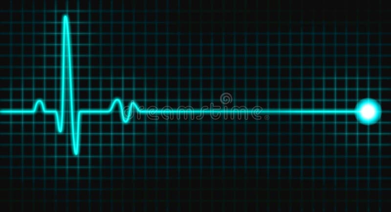 Neon audio or pulse wave stock vector. Illustration of design - 18894466