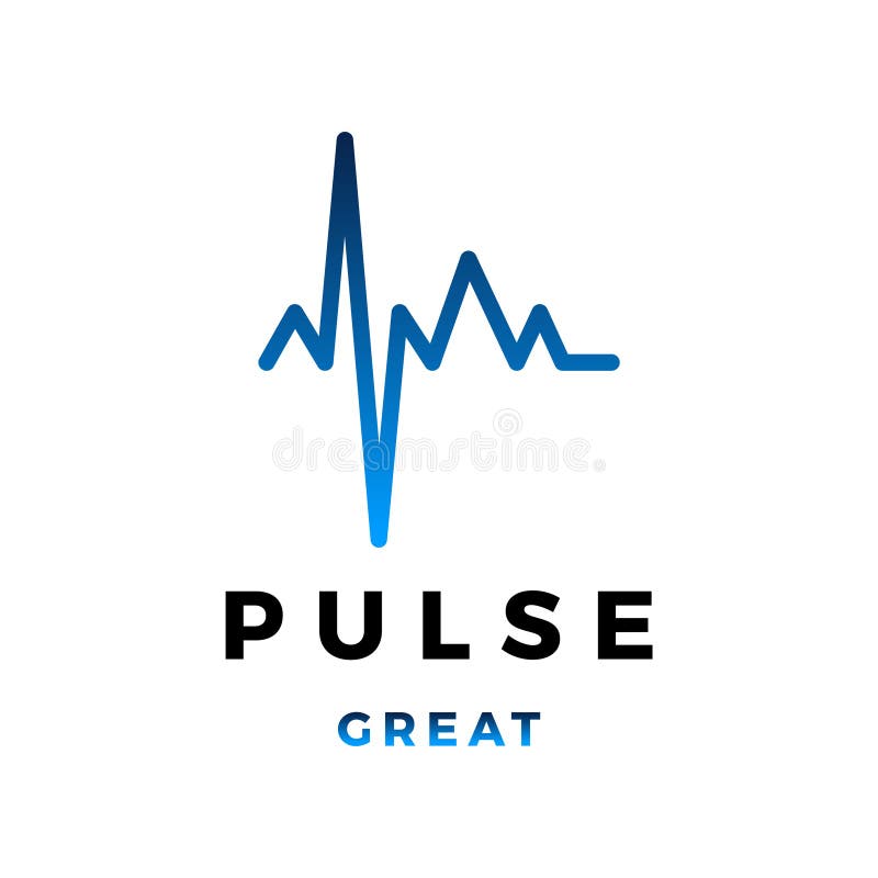 Pulse Icon Logo Design Template Stock Vector - Illustration of doctor ...